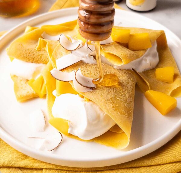 The Crepe Escape: Mango & Coconut Cream - Hedessent